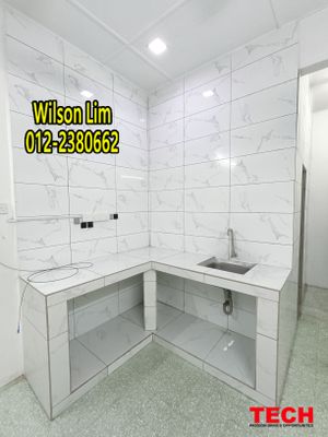 Single story house at Meru Klang renovated at kitchen area and toilet ...