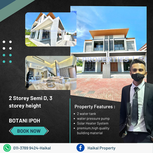 New Project @ Seri Botani border 🏘2 Storey Semi D, 3 storey height for ...