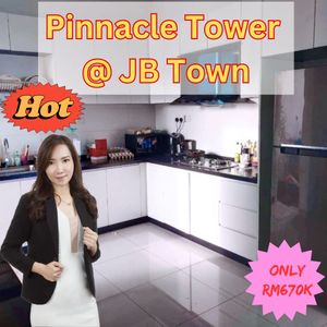 Pinnacle Tower @ Jb Town 3 Bedrooms For Sale for Sale @RM670,000 By VELVET LAU | EdgeProp.my
