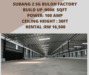 Subang 2 Kampung Baru Subang Subang jaya Selangor for Rental @RM16,500 ...