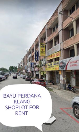 Bayu Perdana klang Shop office for rent for Rental @RM2,500 By CAROLINE ...