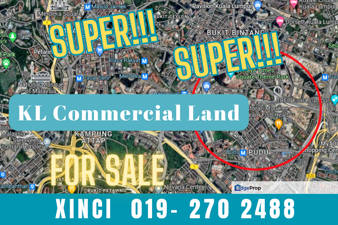 Freehold Commercial Land for Sale Kuala Lumpur City Centre for Sale ...
