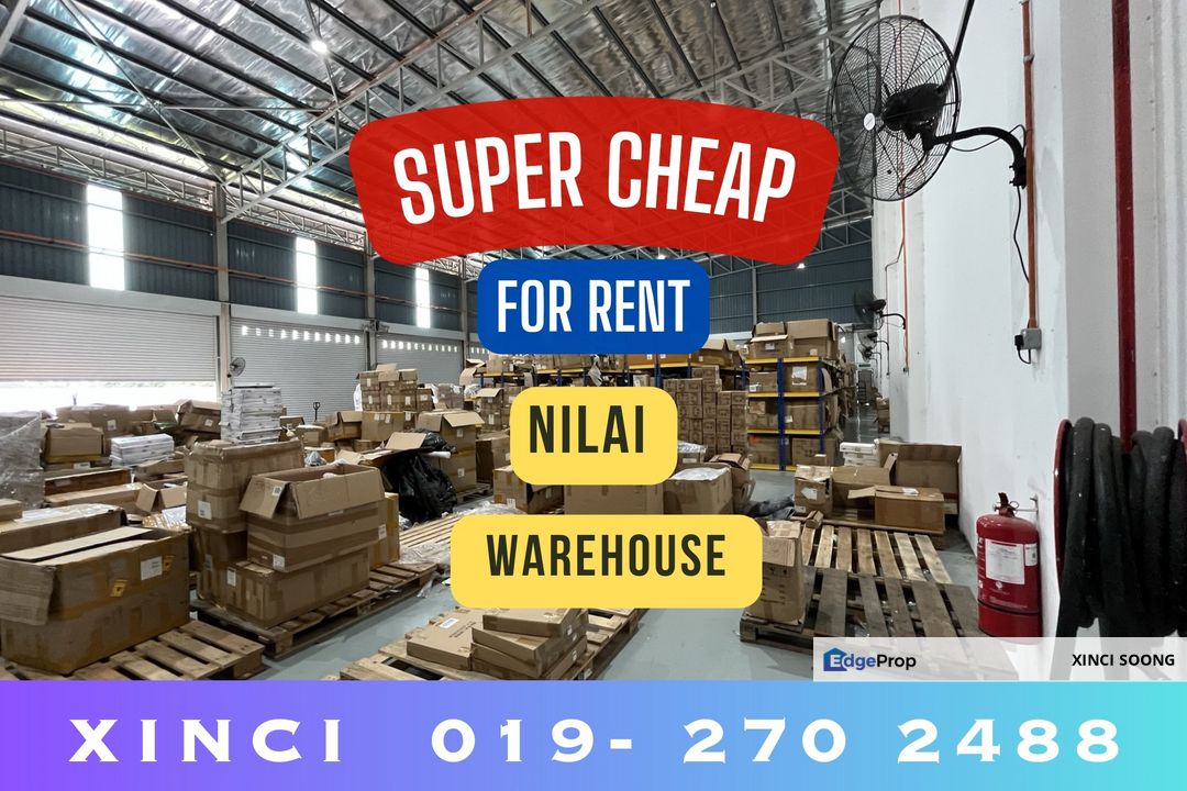 Nilai 2 Storey Warehouse With Office for Rent for Rental @RM32,000 By ...