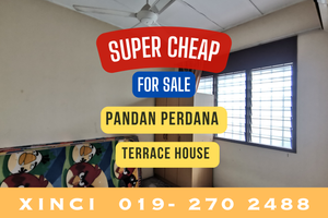 Pandan Perdana Terrace house For Sale for Sale @RM720,000 By XINCI ...