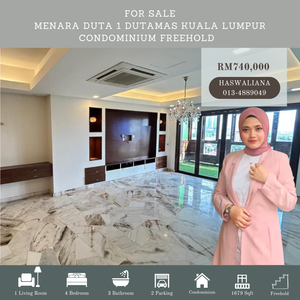 Menara Duta 1 Dutamas Kuala Lumpur Condominium Freehold For Sale for ...