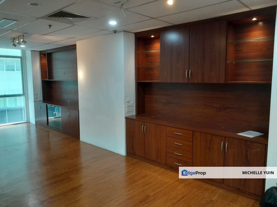 Solaris Dutamas Publika Mont Kiara office with lift partial furnished ...