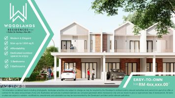 Papar New Township Project | Woodlands | 2 Storey Inter Terrace House ...