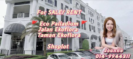 Eco Palladium Shoplot @ Jalan Ekoflora, Taman Ekoflora, Eco Spring, Eco ...