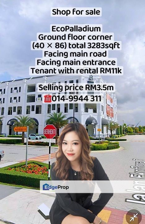 Ecopalladium,Eco Spring,Ekoflora,Eco Cascadia for Sale @RM3,500,000 By ...