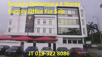 Sunway Damansara 4 Storey Corner Factory Office For Sale for Sale @RM16 ...