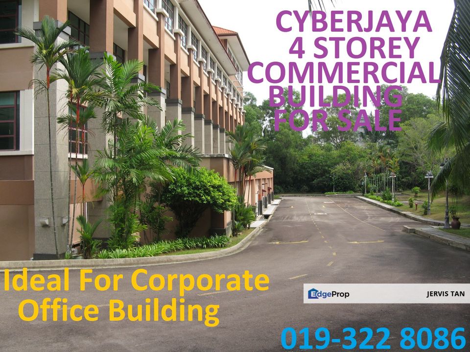Cyberjaya 4 Storey Commercial Building For Sale - Ideal For Corporate ...
