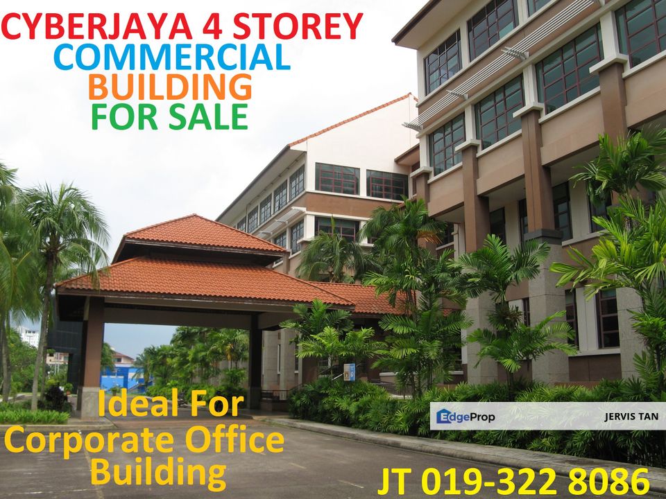 Cyberjaya 4 Storey Commercial Building For Sale - Ideal For Corporate ...