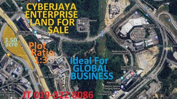 Cyberjaya Enterprise Land 3.50 Acre For Sale - For Global Business ...