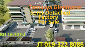 Temasya Glenmarie Semi-Detached Factory For Sale for Sale @RM14,346,000 ...