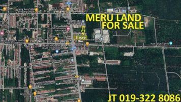 Meru Agricultural Land 3 Acres For Sale for Sale @RM9,838,888 By JERVIS ...
