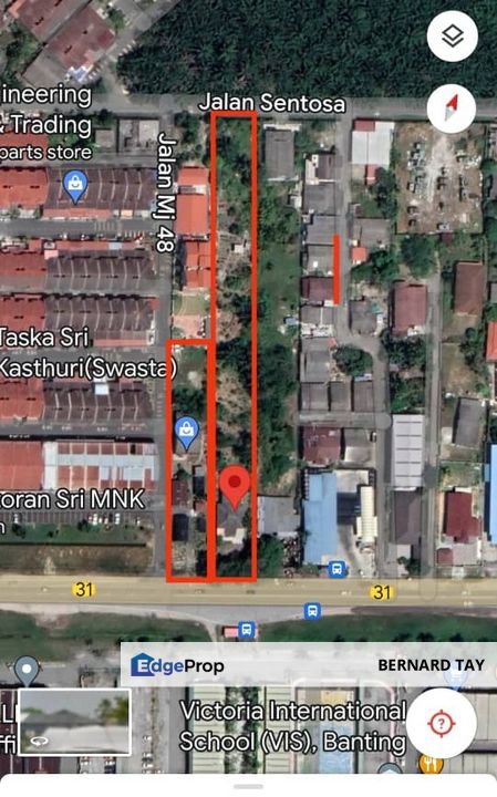 Freehold Main Road Frontage Agricultural Land Sungai Manggis, Jalan ...