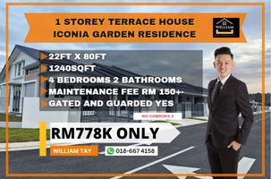 🔥[𝐅𝐨𝐫 𝗦𝗮𝗹𝗲]🔥 𝟭 𝗦𝘁𝗼𝗿𝗲𝘆 𝗧𝗲𝗿𝗿𝗮𝗰𝗲 𝗛𝗼𝘂𝘀𝗲 | 𝗜𝗰𝗼𝗻𝗶𝗮 𝗚𝗮𝗿𝗱𝗲𝗻 𝗥𝗲𝘀𝗶𝗱𝗲𝗻𝗰𝗲 📌 𝐑𝗠𝟳𝟳𝟴𝗞‼ ...