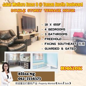 Mount Austin Boulevard Jalan Mutiara Emas 9 Facing Southeast renovated ...