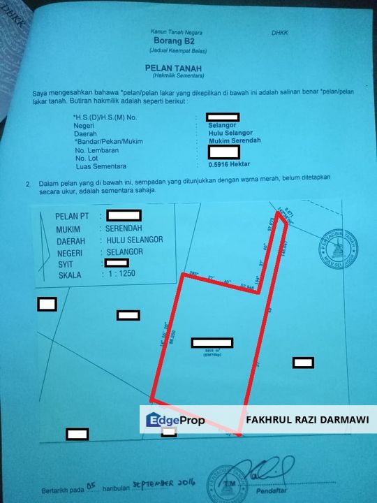 For Sale Tanah Pertanian Zoning Commercial Sg Choh, Serendah, Rawang ...