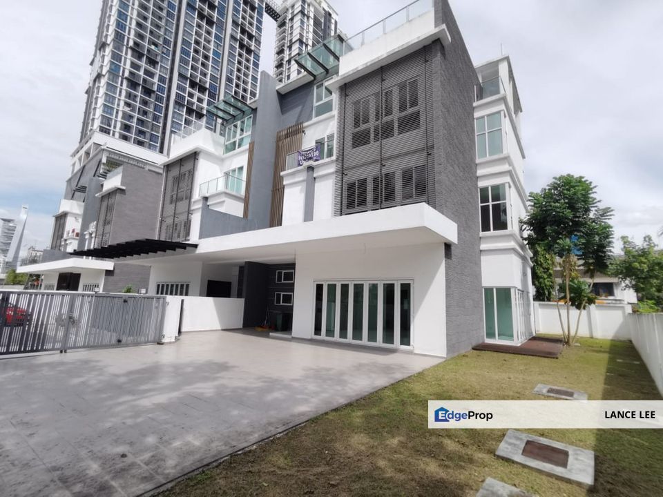 KL Seputeh 4 Storey Corner Semi-D, Freehold With Lift & Pool for Sale ...