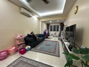 GROUND FLOOR Banjaria Court Apartment Taman Samudera Batu Caves -HUGE ...