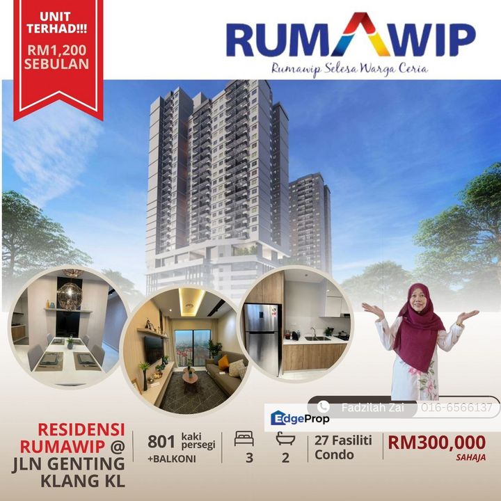 Open for Registration RUMAWIP SETAPAK for Sale @RM300,000 By SHAFINAS ...