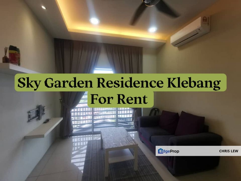 Sky Garden Residence Klebang For Rent for Rental @RM1,100 By CHRIS LEW ...