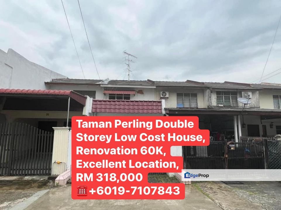 Taman Perling Double Storey Renovated Low Cost House FOR SALE : for ...