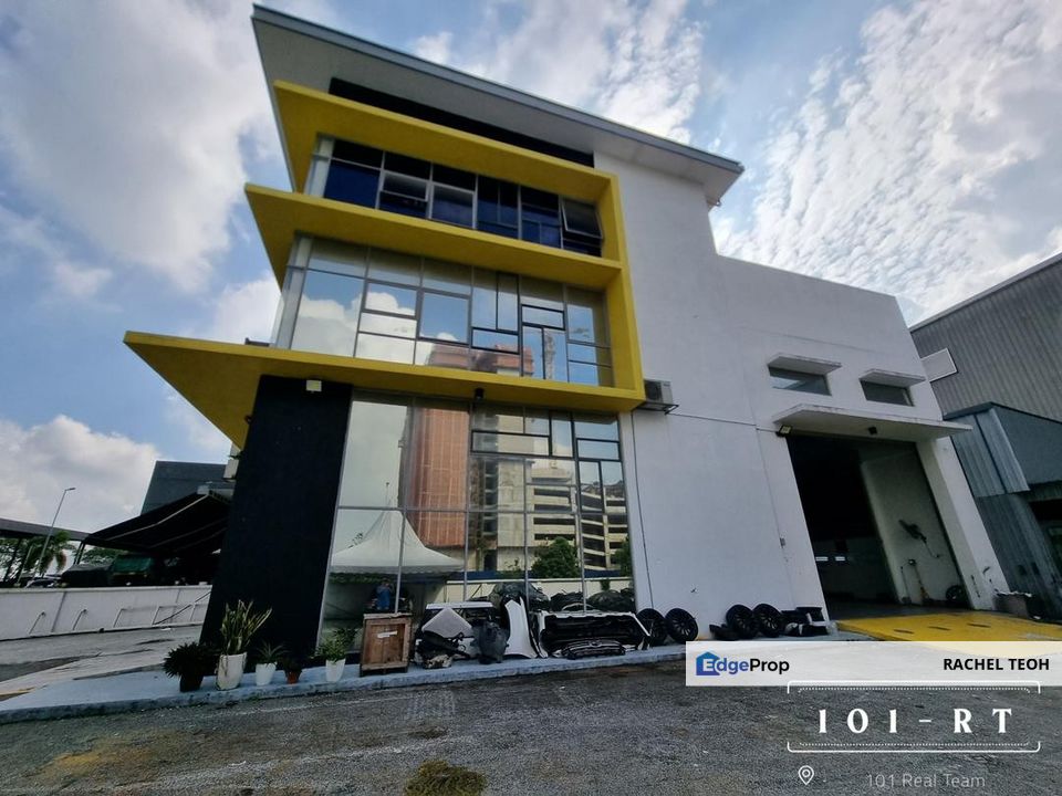 3 Storey Corner Semi-D Factory@Taman Industri Meranti Jaya Puchong for ...