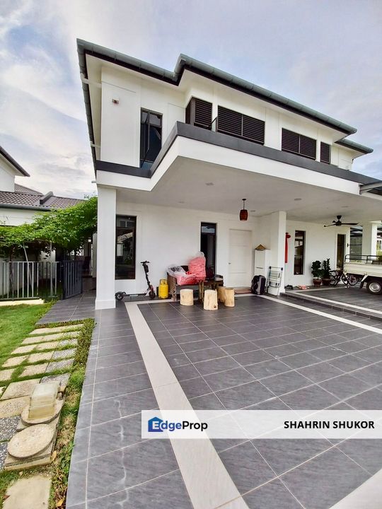 (Flexi Book+Renovated+Nice Unit)Double Storey Semi D Eco Grandeur Avenham Garden Puncak Alam for ...