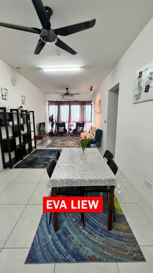Meritus Residensi Butterworth Renovated Low Floor Furnished 2 Car Park ...