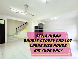 Taman Setia Indah, Johor Bahru, Johor | Double Storey 4R3B Rare unit ...