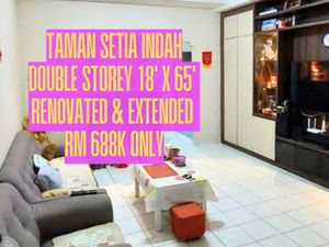 Taman Setia Indah, Johor Bahru, Johor | Double Storey 4B3B Renovated ...