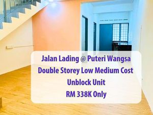 Taman Puteri Wangsa, Ulu Tiram, Johor | Double Storey Low Medium Cost Terrace House Unblock ...