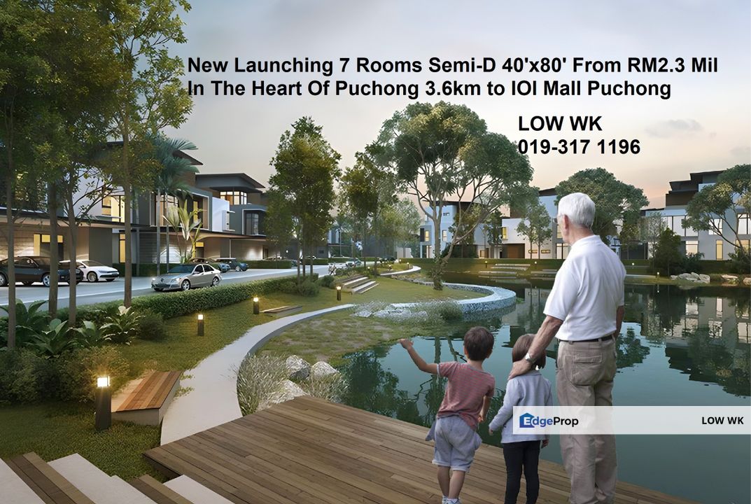 New Launch 7 Rooms Double Storey Semi-D 40'x80' @ Bandar Metro Puchong ...