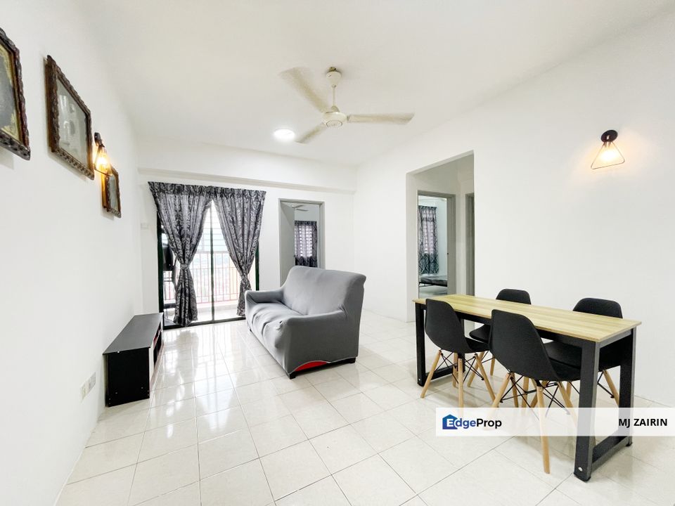 Partly Furnished Permai Puteri Apartment Taman Dato Ahmad Razali Ampang ...