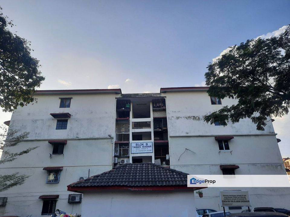 GROUND FLOOR Pangsapuri Taman Mawar Taman Kinrara Puchong Selangor for ...