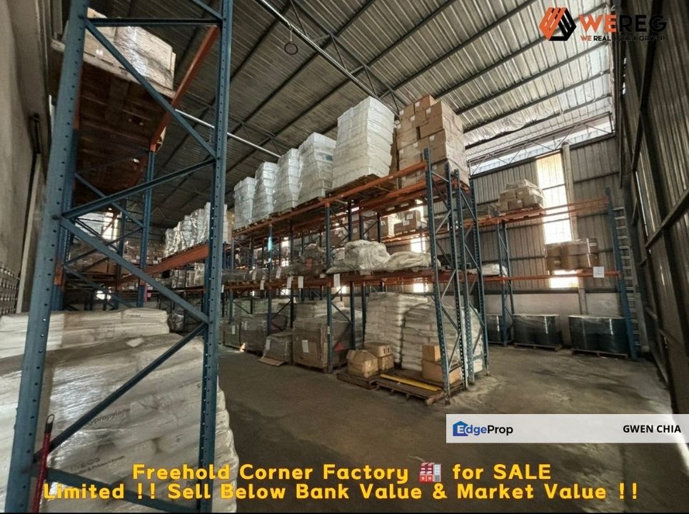 1.5 Storey Corner Semid Factory for Sale @RM3,800,000 By GWEN CHIA ...
