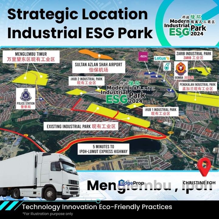 ESG PARK, IPOH, PERAK FACTORY FOR SALE for Sale @RM899,000 By CHRISTINE FOH | EdgeProp.my