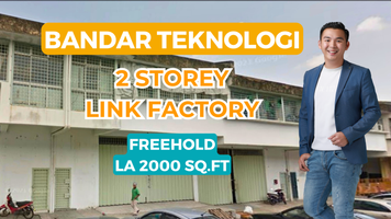 [Bandar Teknologi] 2 Storey Link Factory FOR SALE for Sale @RM900,000 ...