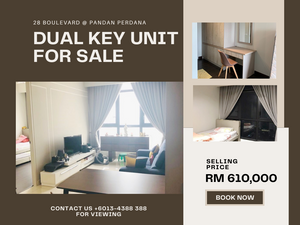【WTS】28 Boulevard DUAL KEY {Renovated} @ Cheras near by MRR2,Sunway ...