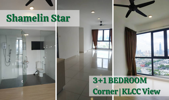 Shamelin Star Residences💫【BELOW MARKET PRICE】 [3+1 ROOM] { Facing KLCC ...