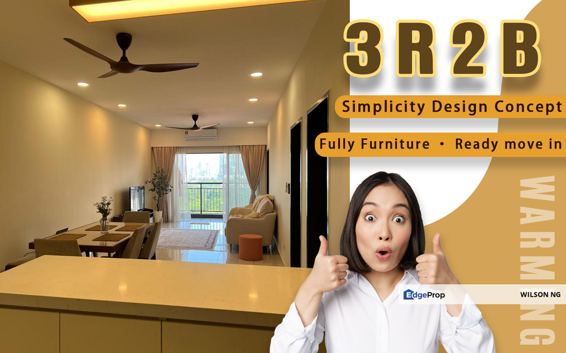 The Holmes 2 【Fully Furniture】 Bdr Tun Razak near Permaisuri , Tmn ...