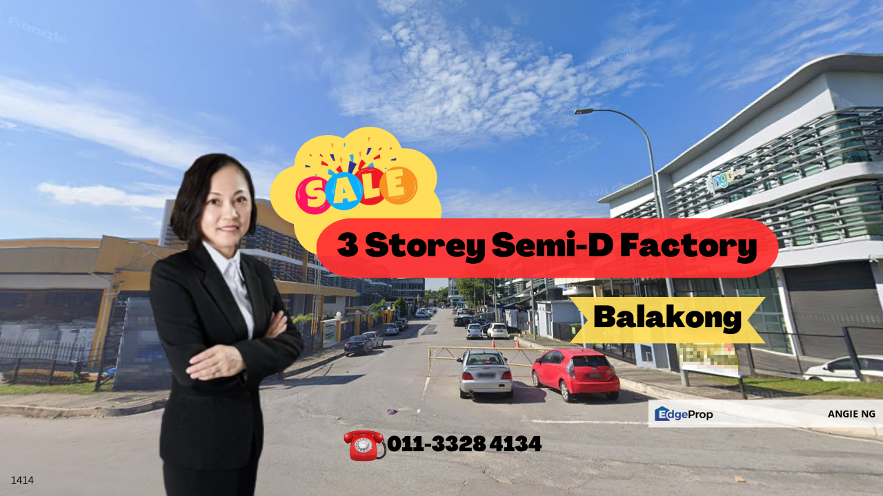 3 Storey Semi-D Factory Kampung Baru Balakong @ Balakong For Sale for ...
