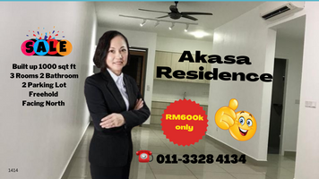 Akasa Residence Cheras South Balakong Selangor for Sale for Sale @RM600 ...