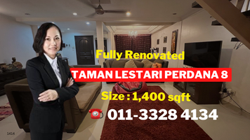 Taman Lestari Perdana Puchong South Selangor For Sale for Sale @RM580 ...