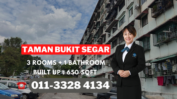 Flat Taman Bukit Segar Cheras Selangor For Sale for Sale @RM163,000 By ...