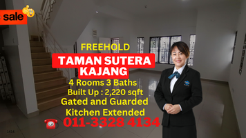 Taman Sutera Kajang Selangor @ Double Storey House For Sale for Sale ...