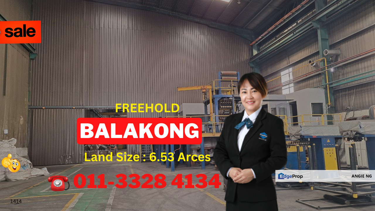 Taman industri Selesa Jaya Balakong Selangor @ Detached Factory With ...