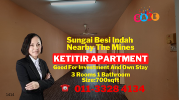 Ketitir Apartment Taman Sungai Besi Indah Seri Kembangan Selangor For ...